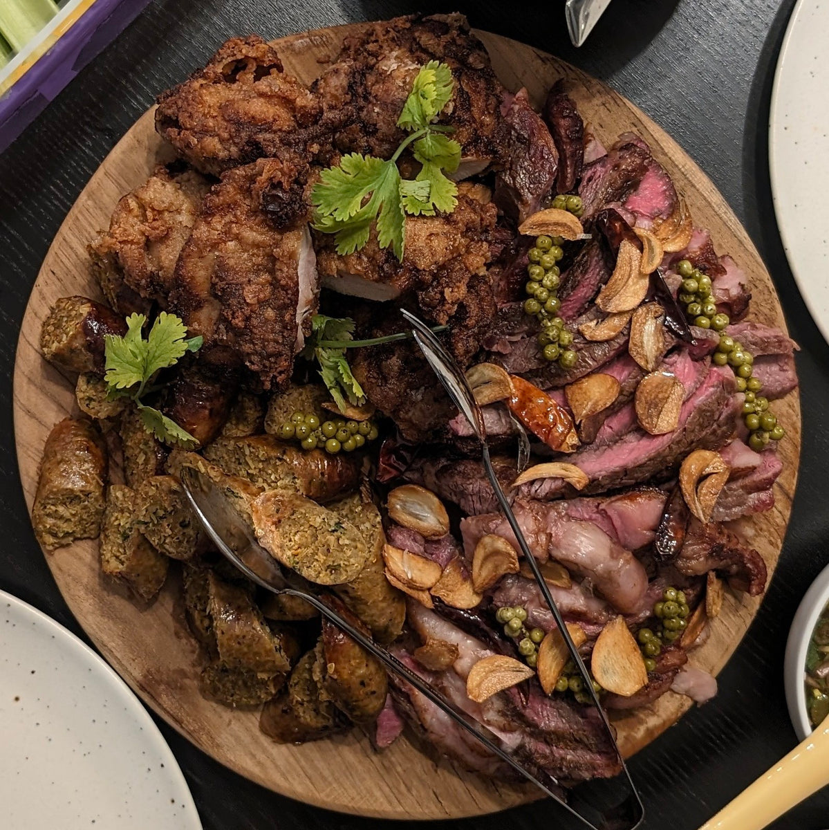 INDONESIAN TEAK WOOD BOARD (CHARCUTERIE BOARD, CUTTING BOARD, SERVING ...