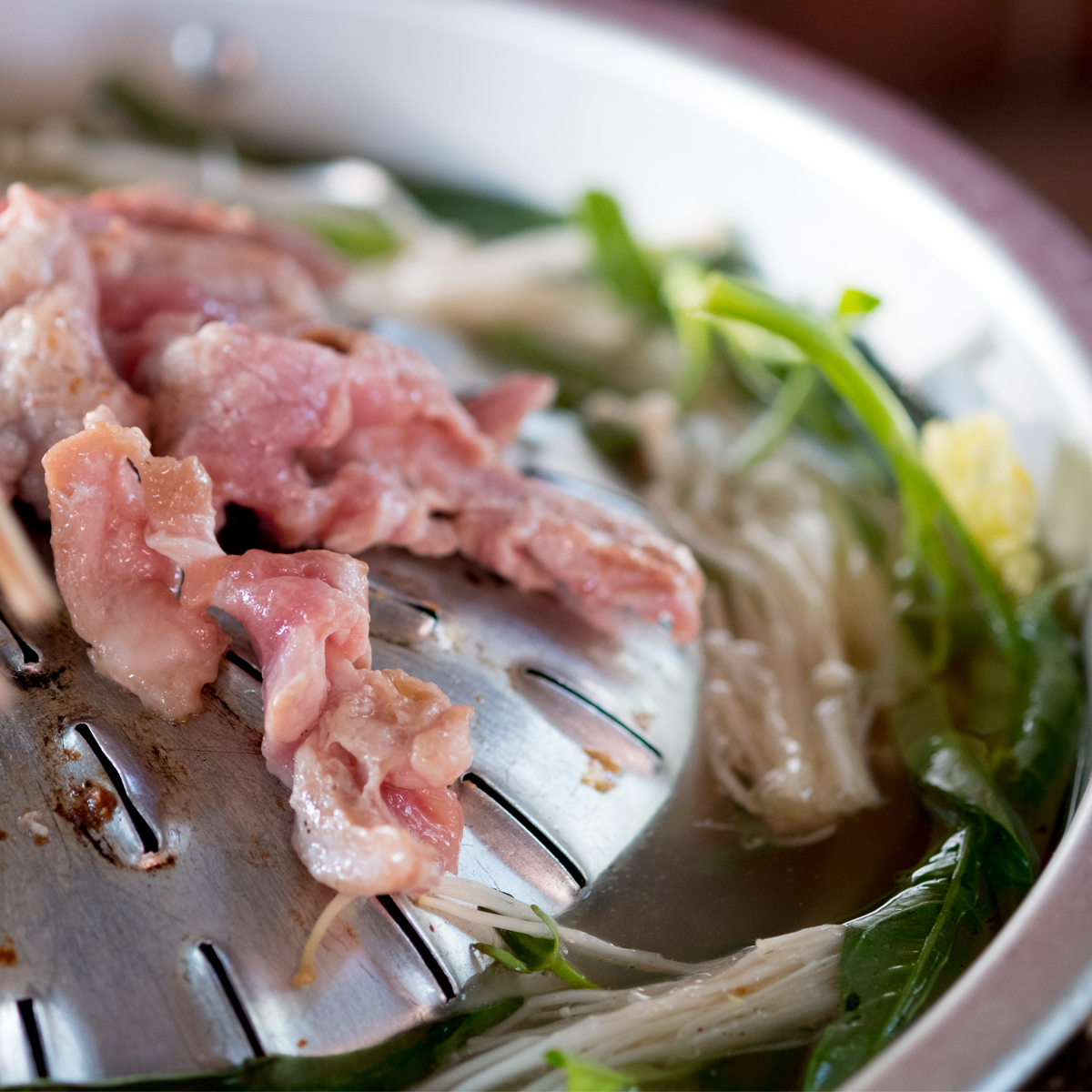 THAI LAO CHARCOAL DUAL BBQ HOTPOT MOO KRATA 3 PIECES SET (SUKI, HOTPOT ...